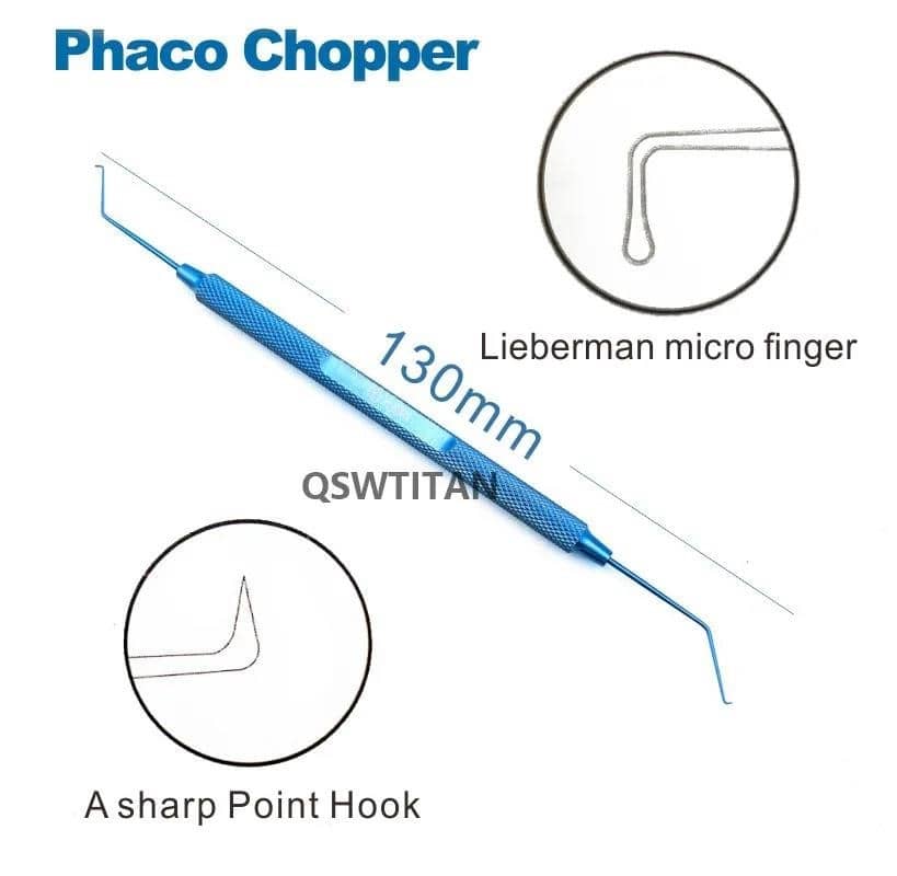 Phaco Chopper Manipulator sinskey Spatula Hook οφθαλμικό όργανο ...
